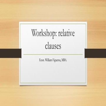 Workshop relative clauses............pdf