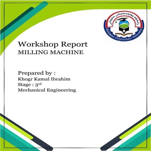 Workshop Report Pdf