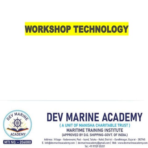 workshop technology for marine applications.pptx
