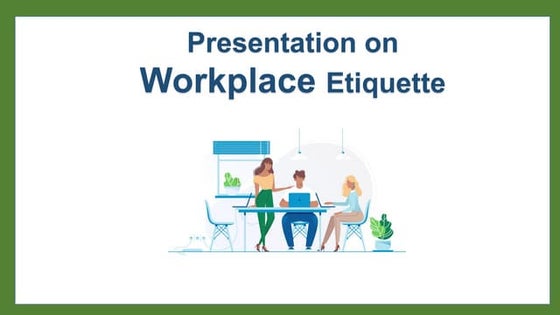 Office etiquettes | PPT