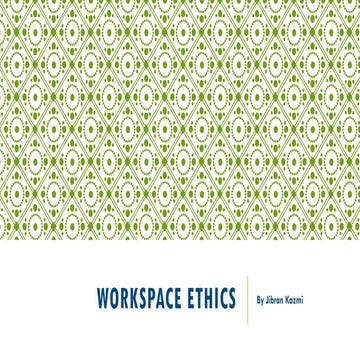 Training on Workspace Ethics for Professionals.pptx
