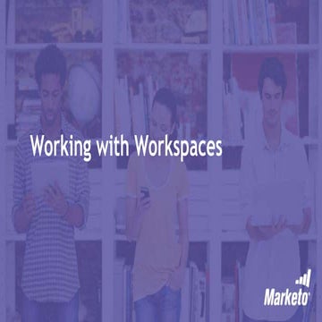 Working with Workspaces | PPT