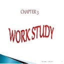 Work study | PPTX