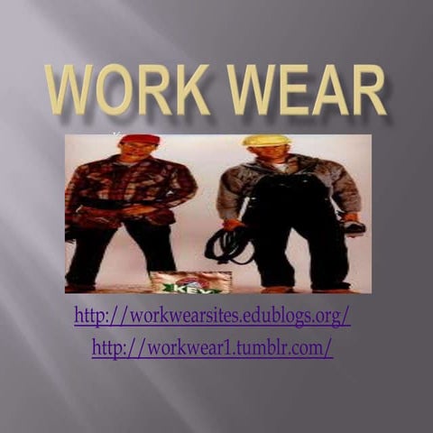 Work wear | PPTX | Women\'s Outerwear | Women\'s Clothing