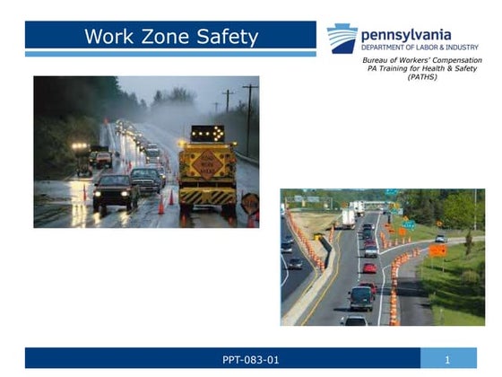 Road Construction Work Zone Safety | PPT