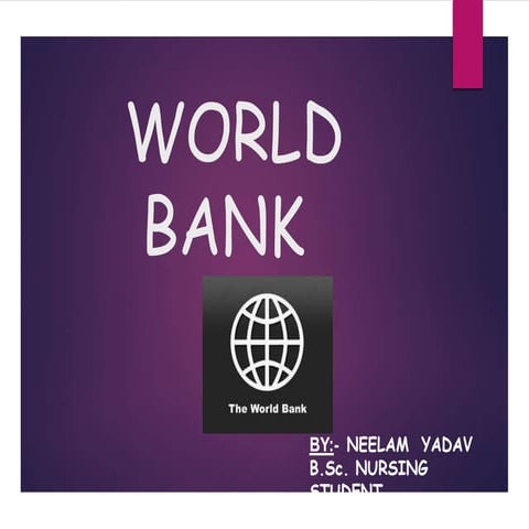 World bank | PPTX