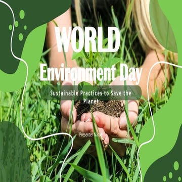 World Environment Day PowerPoint Presentation | PPTX