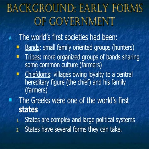 World foundations of democracy - greek & roman contributions | PPT