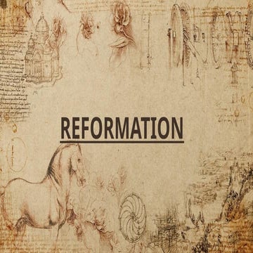 The protestant reformation powerpoint | PPT