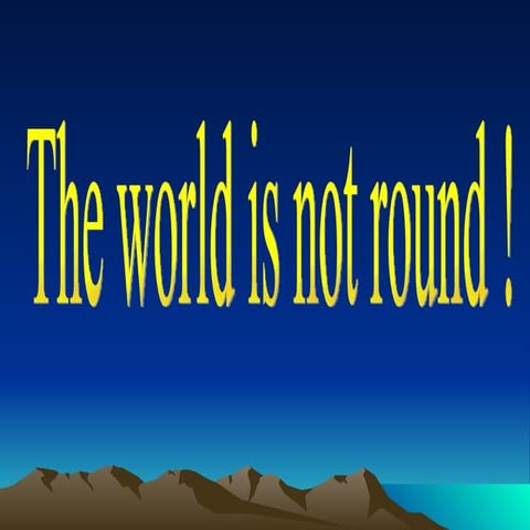 World Is Not Round | PPS