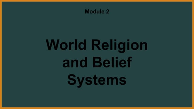 1- ppt - KINDS OF BELIEF SYSTEMS OR WORLD VIEW.pptx | Christianity ...