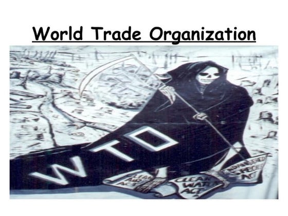 World Trade organization | PPTX