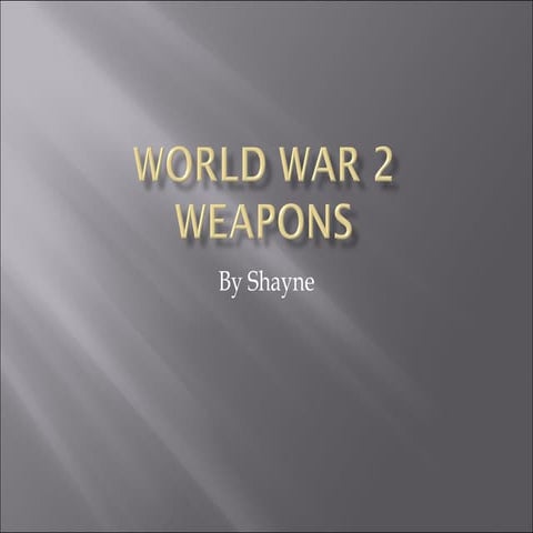 World War 2 | PPT