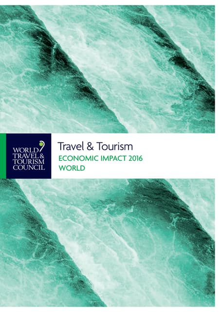 Tourism principles, practices, philosophies | PDF