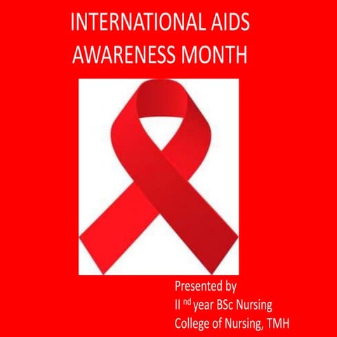 World Aids Awareness Programme 2016 | PPTX