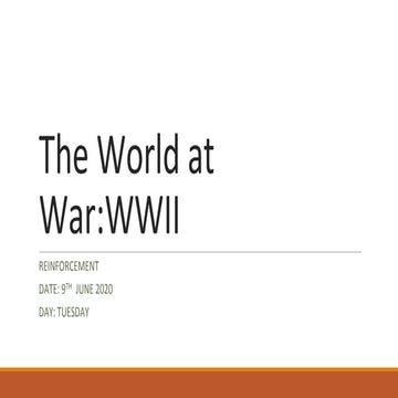 World War II (2) | PPT