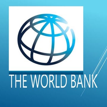 World bank | PPTX