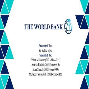world bank ib - PPTMON.pptx currency globak | PPTX