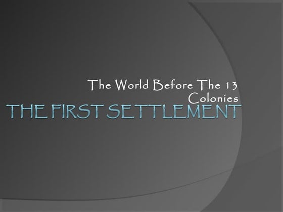 13 colonies | PPTX