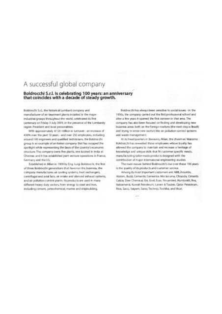 BOLDROCCHI - Optimising fan efficiency | PDF