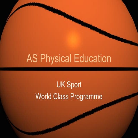 AS PE - World Class Programme | PPT
