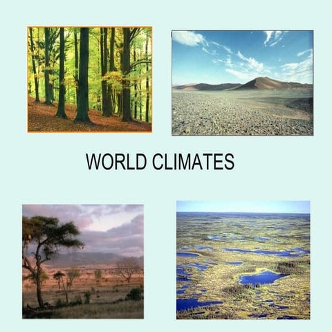World climates | PPT