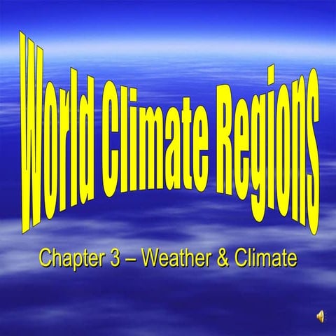 World climates | PPT