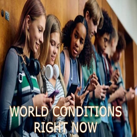 world condition in the this darkest edge | PPT