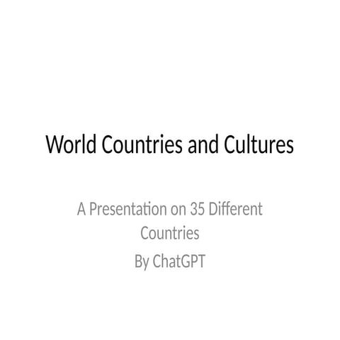 World_Countries_and_Cultures_Cultures.pptx