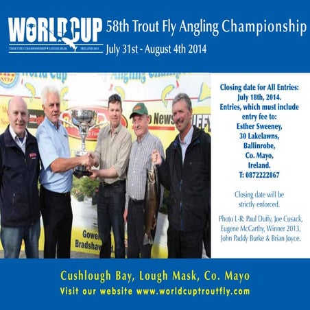 World Cup Trout Fly Lough Mask 2014 | PDF