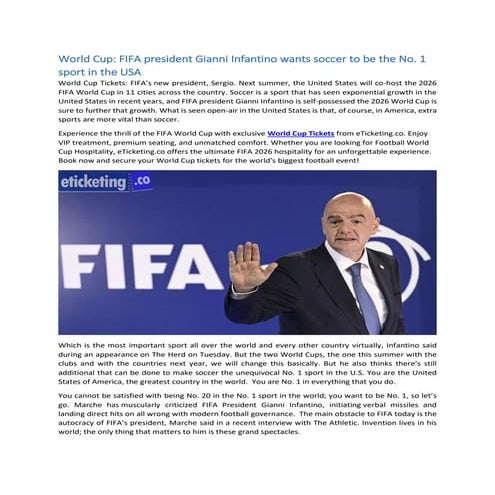 The FIFA World Cup | PPTX