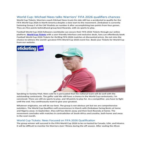 World Cup Michael Nees talks Warriors’ FIFA 2026 qualifiers chances.docx