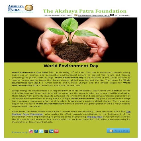 World environment day | PDF