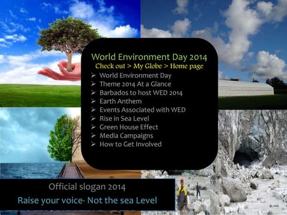 Earth day presentation | PPSX | Environmental Services Industry ...