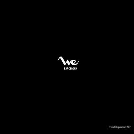 World Experience Barcelona - MICE Presentation | PDF