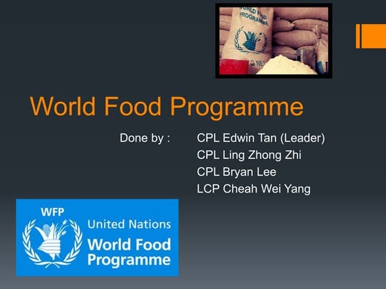 World Food Programme Zero Hunger: the Heart of the 2030 Agenda ...