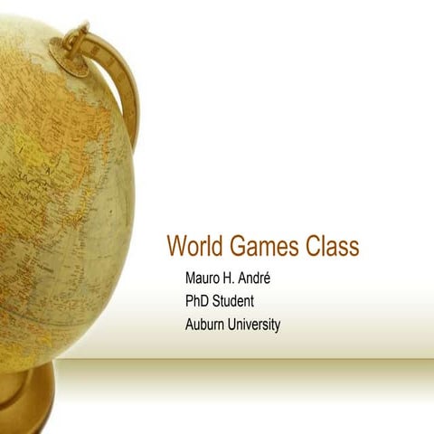 World games class | PPTX