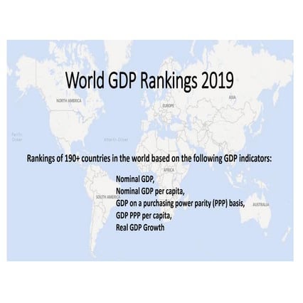 World GDP Rankings 2019 | PDF