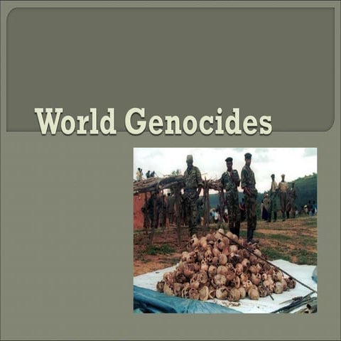 World Genocides | PPT