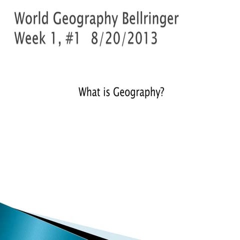 World geography bellringers %2811 8%29 | PPTX
