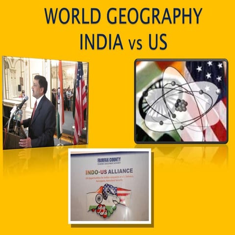 World Geography India U.S. | PPT