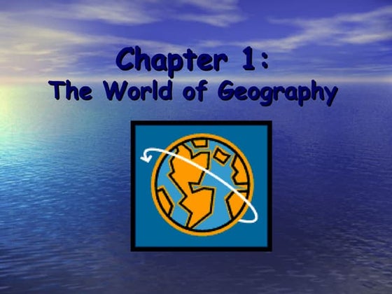 5 themes of geography | PPT