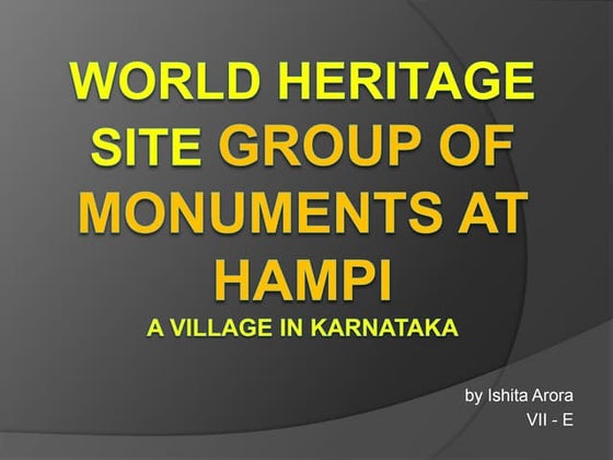 Hampi | PPT