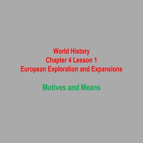 World history | PPTX