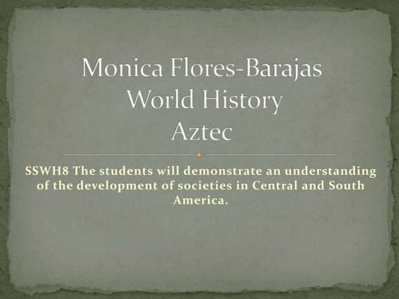 The aztecas empire | PPT