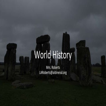 World history class rules | PPTX