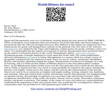 World History Essay Topics | PDF