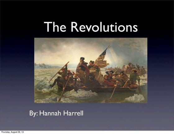 Revolutions keynote history | KEY