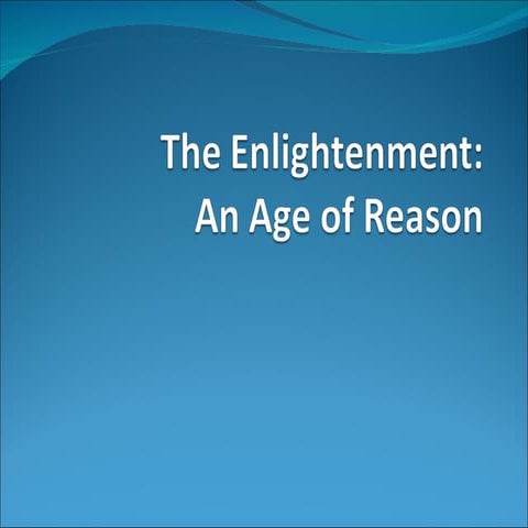 World History Unit8 Scirev And Enlightenment | PPT