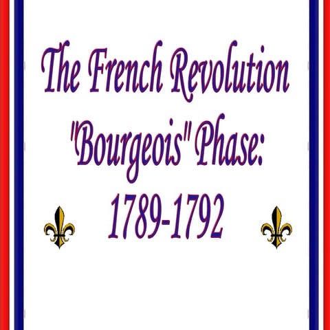 World History Unit9 French Revolution | PPT